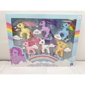 Hasbro | Toys | My Little Pony Retro Rainbow Mane 6 Figures 3 | Poshmark